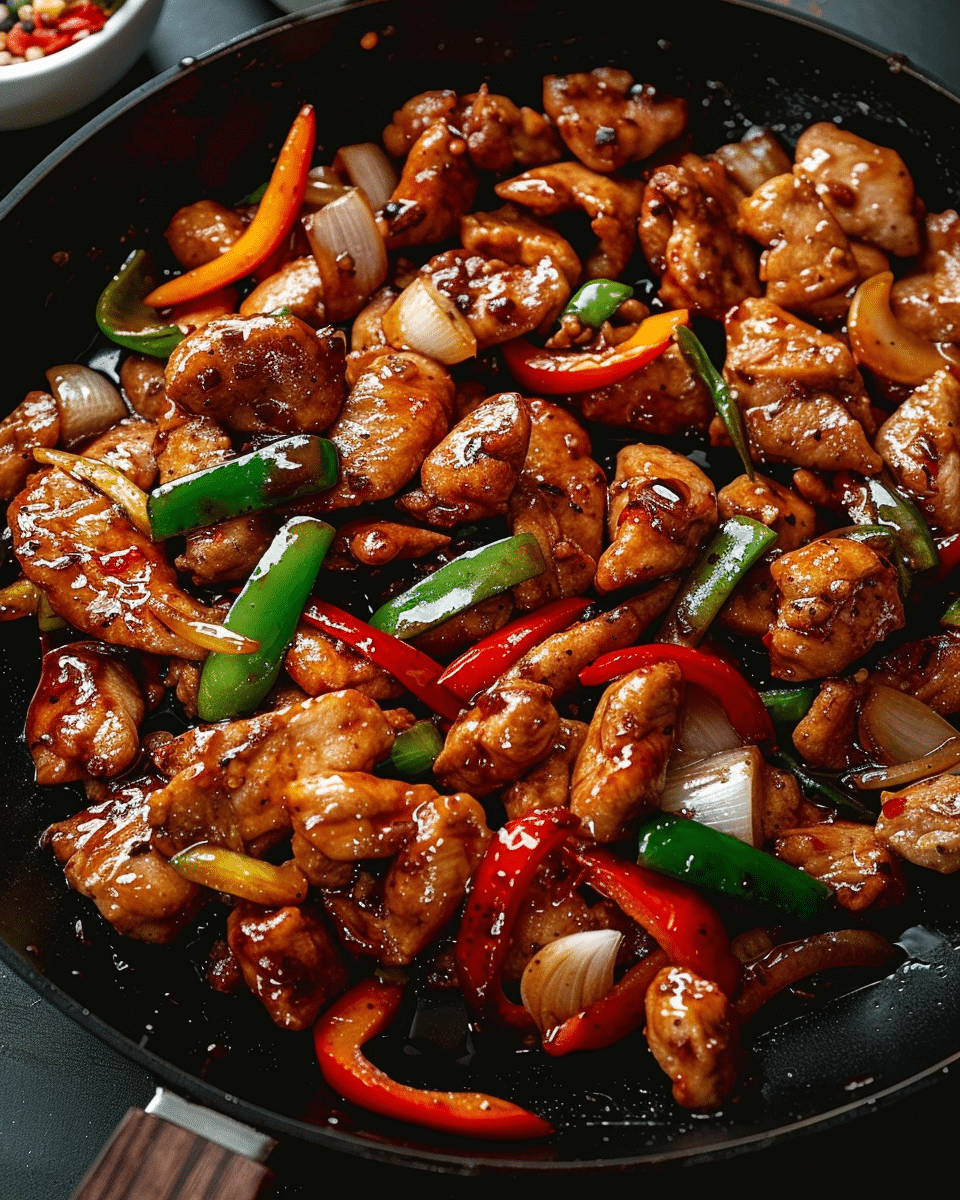 Black Pepper Chicken: A Flavorful Stir-Fry Recipe to Savor