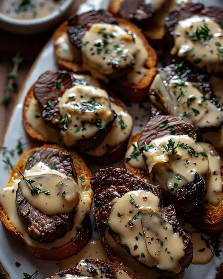 Beef Tenderloin Crostini Recipe: A Delicious Appetizer