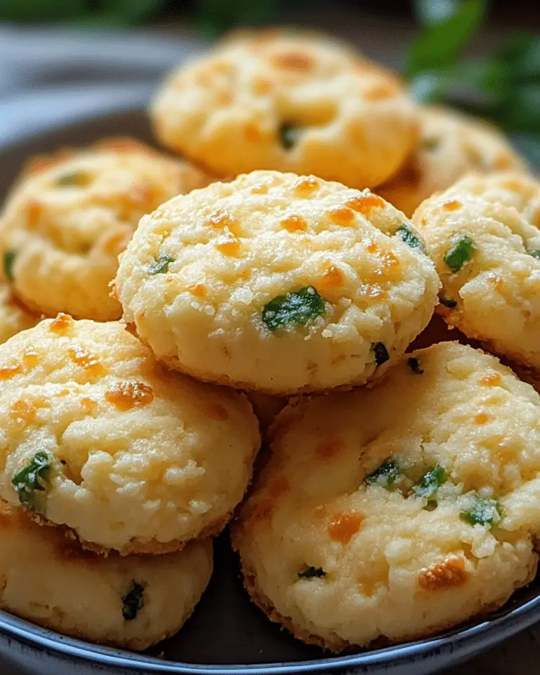 Savory Cheesy Jalapeño Shortbread Bites
