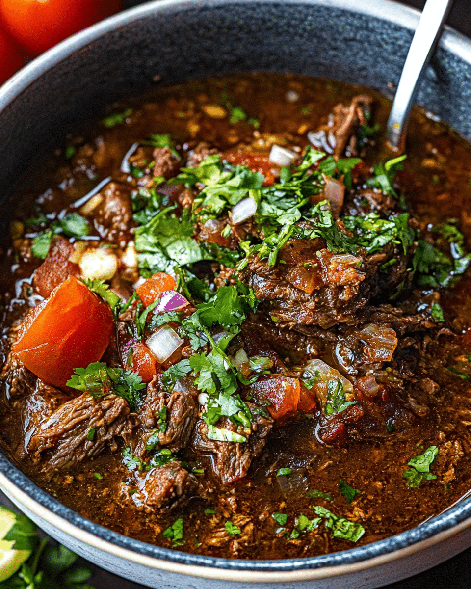 Birria with Rich Chile Sauce