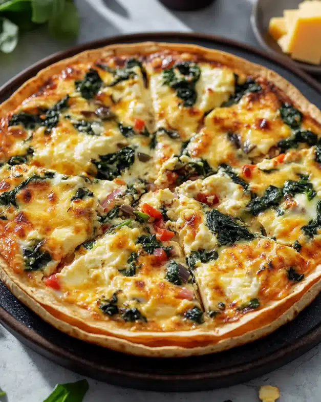 Easy Tortilla Breakfast Egg Bake