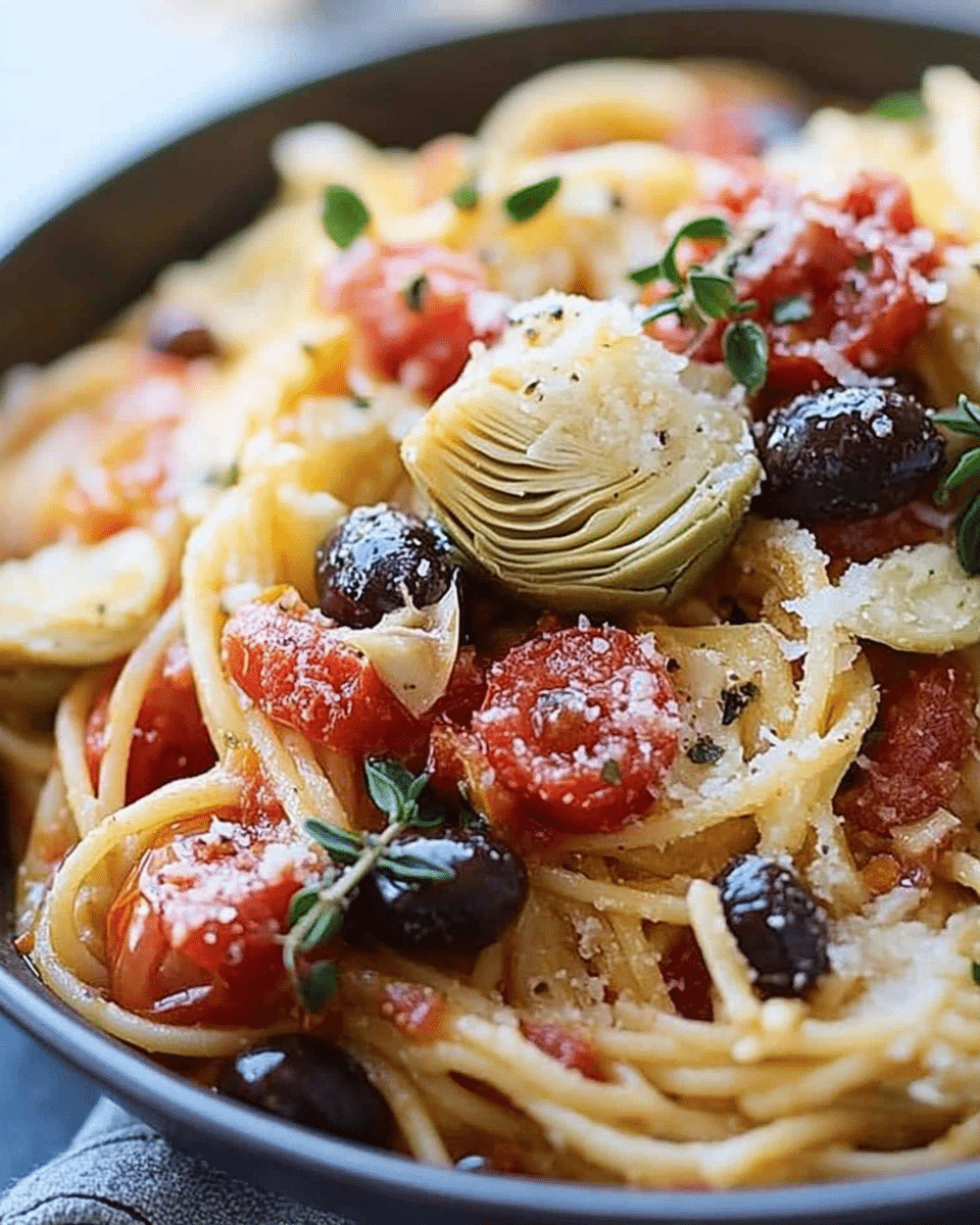 Mediterranean One-Pot Pasta Magic