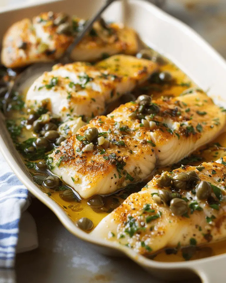 Golden Lemon-Caper Cod