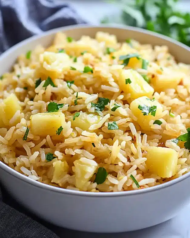 Sweet and Spicy Pineapple Rice