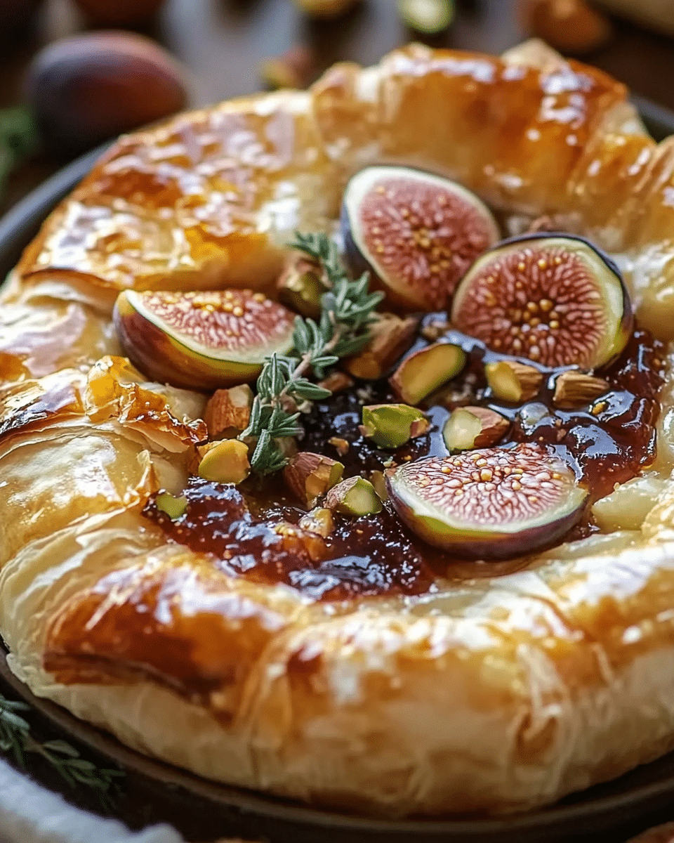 Baked Brie in Puff Pastry