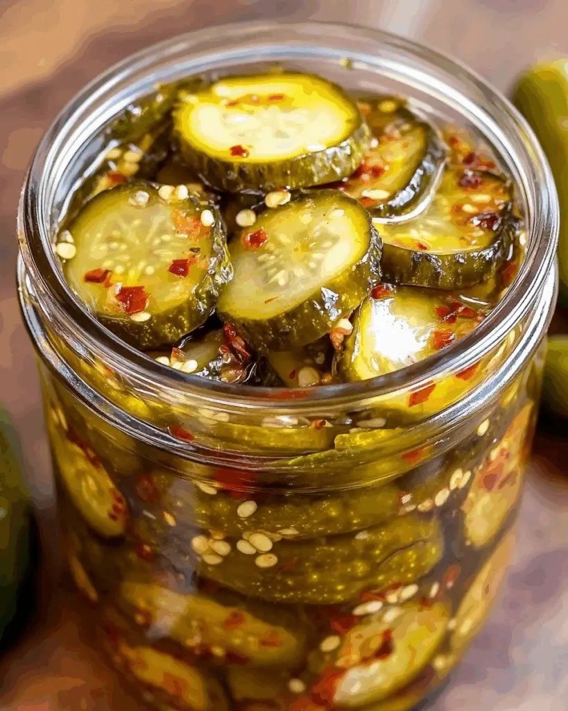 Sweet and Spicy Pickles