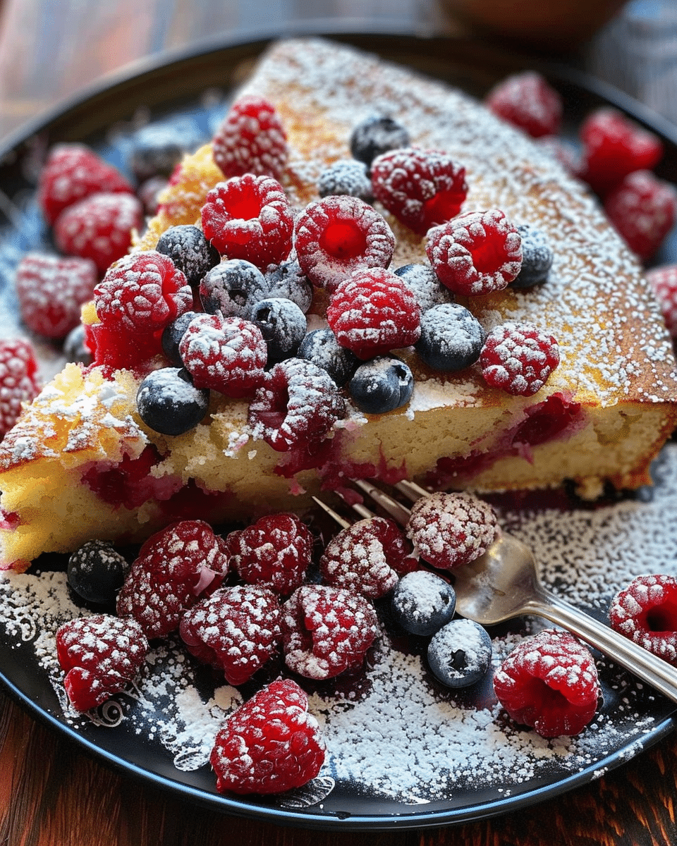 Lemon-Zest Raspberry Bliss Cake