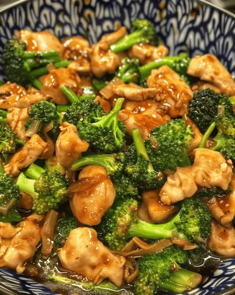 Szechuan-Style Chicken with Broccoli