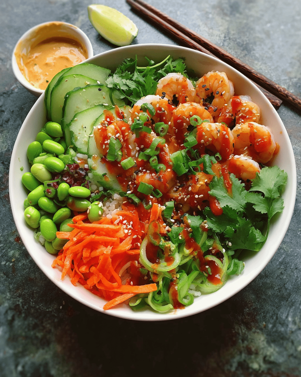 SPICY SHRIMP RICE BOWLS: The Ultimate Flavor-Packed Dinner