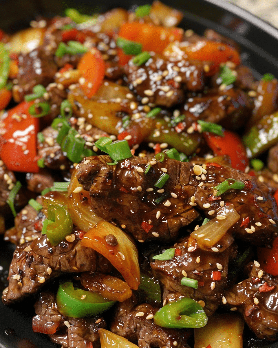 Authentic Chinese Pepper Steak