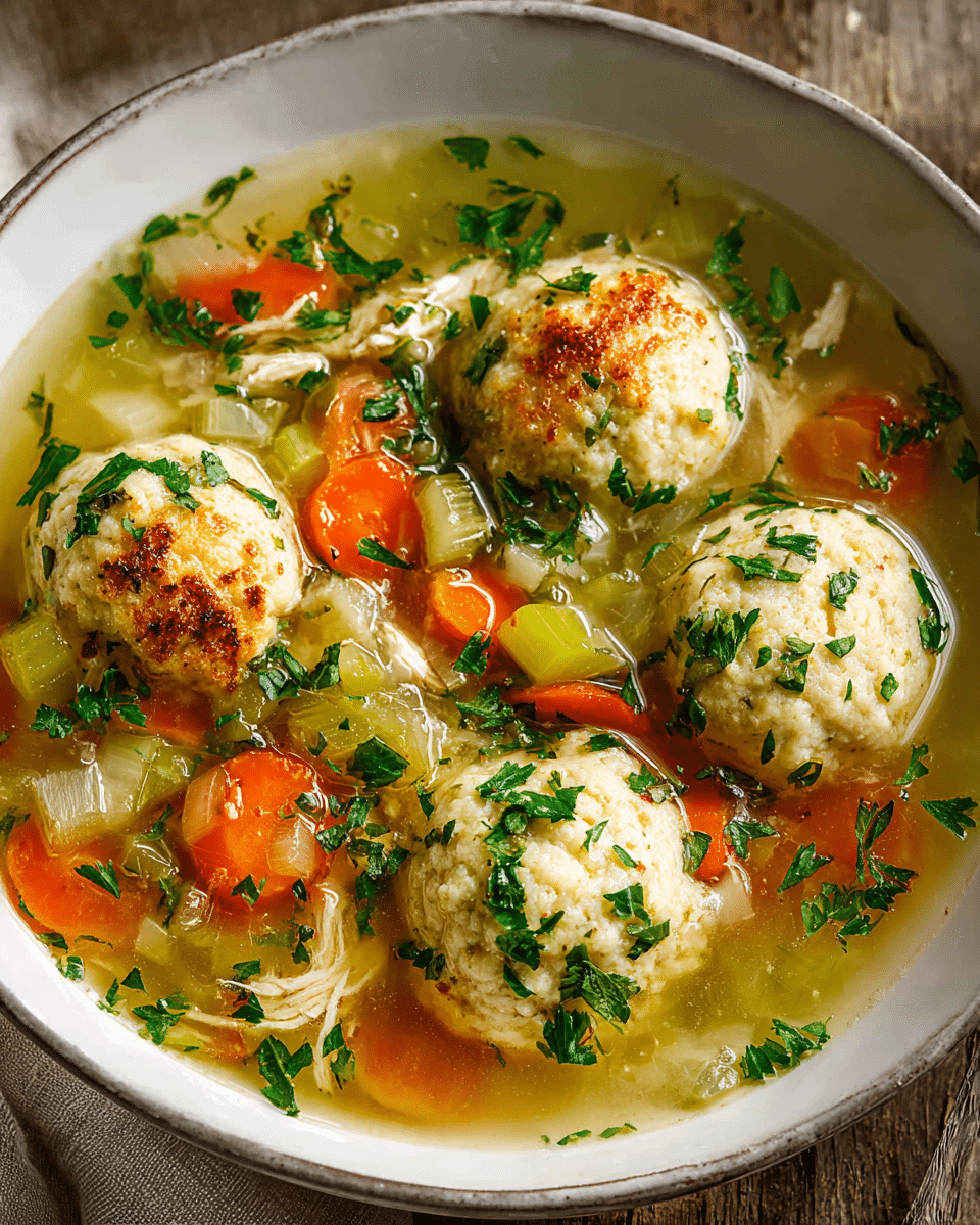 Chicken Matzo Ball Soup — A Comforting Classic Reinvented