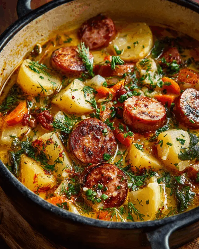 Creamy Sausage and Potato Stew