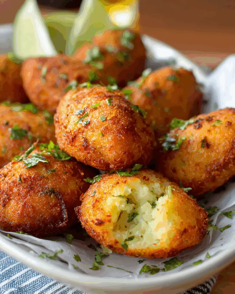 🐟 Crispy Salted Codfish Cakes