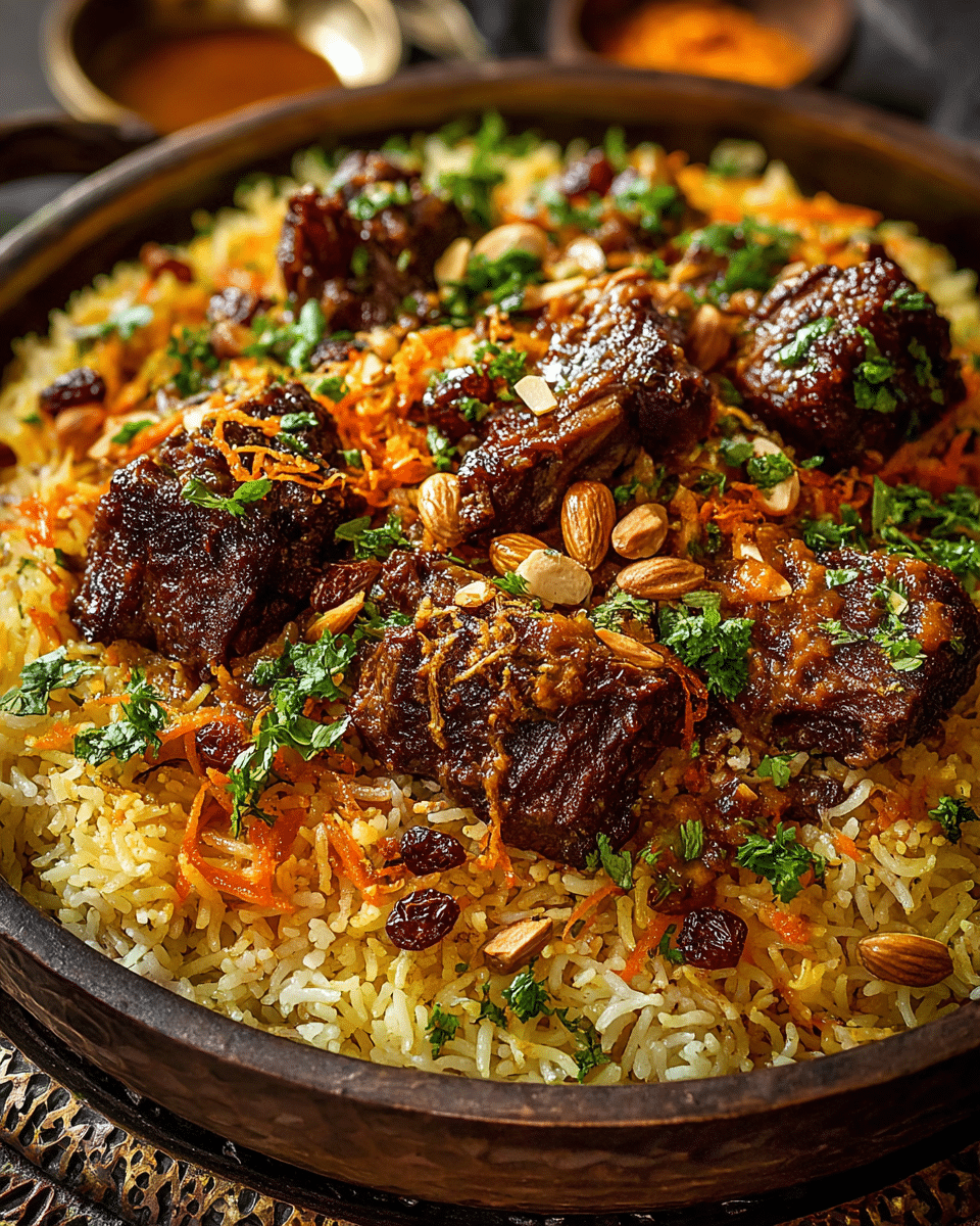 Aromatic Beef Pulao