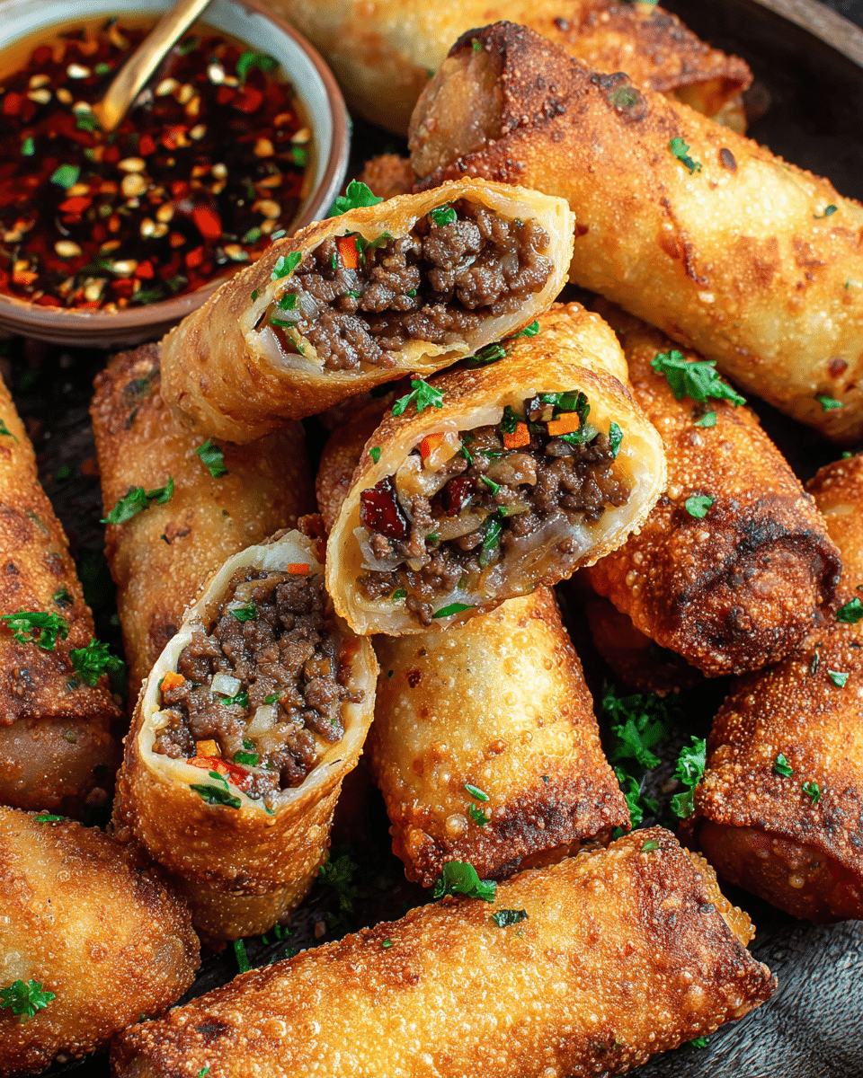 Ginger-Carrot Beef Rolls with Cranberries & Walnuts – Delicious