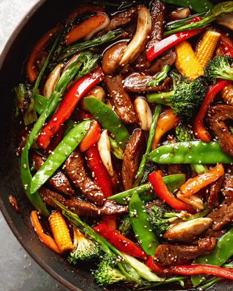 Easy Garlic Ginger Beef Stir Fry – Your Go-To Weeknight Favorite