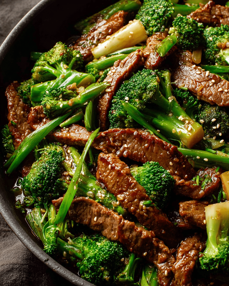 Ginger Garlic Beef & Broccoli Stir-Fry