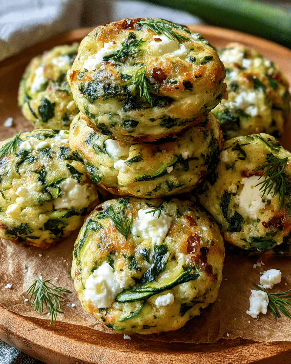 Spinach Zucchini Feta Bites – A Delicious Easy Favorite