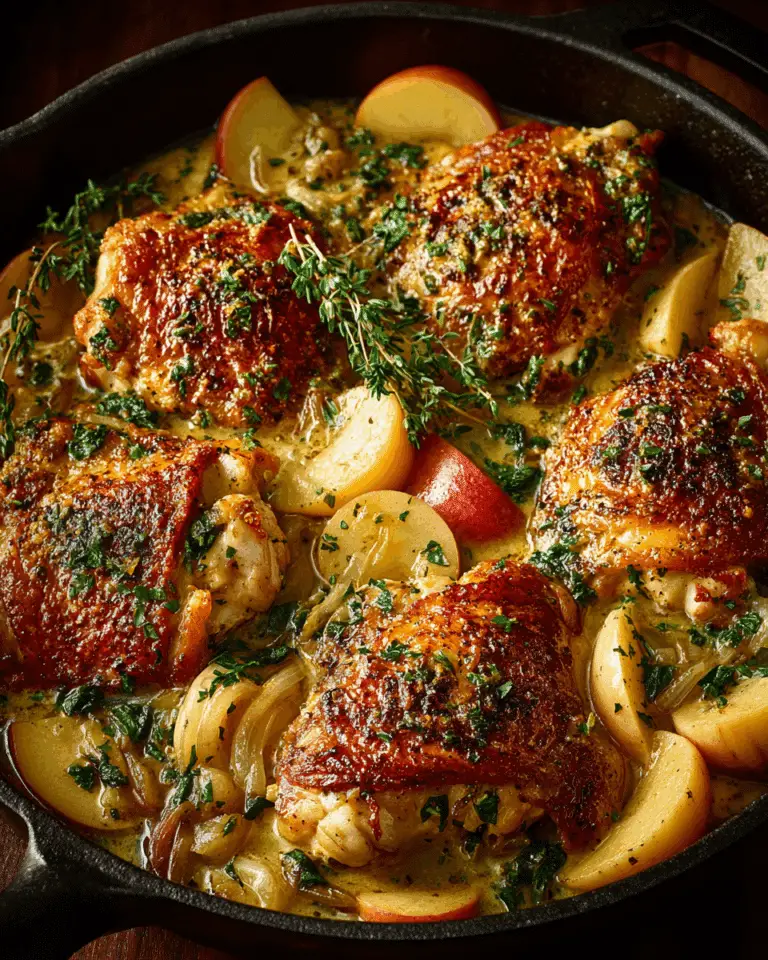 Savory French Baked Chicken Normandy Comfort