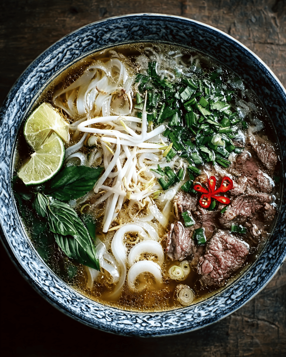 Instant Pho Bò Concentrate with Extra Ginger & Thai Basil