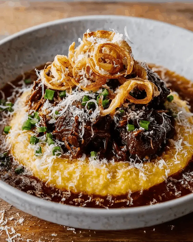 Slow-Braised Beef Cheeks with Leeks – Rich & Comforting