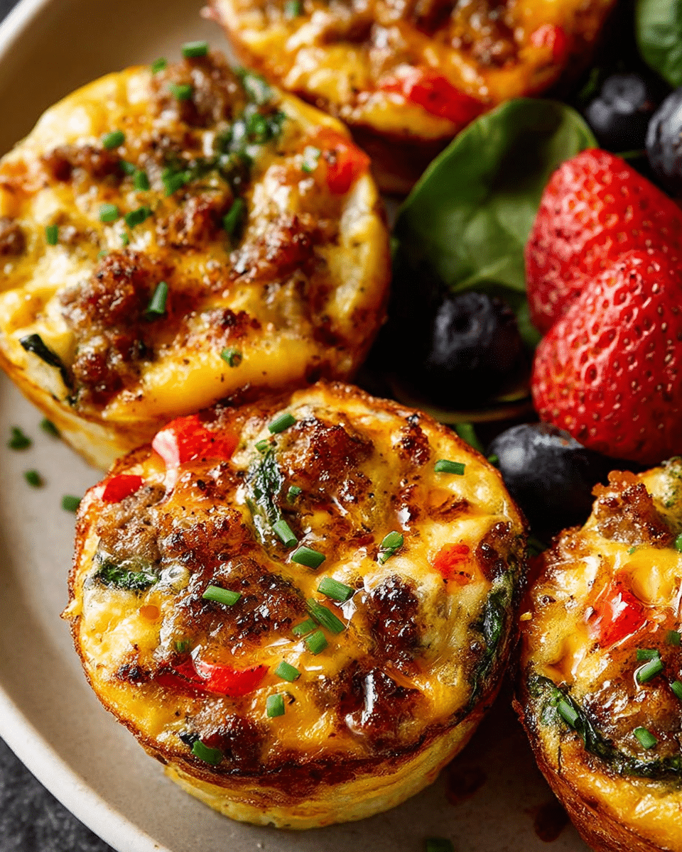 Veggie & Hash Brown Egg Muffins | Healthy Make-Ahead Breakfast