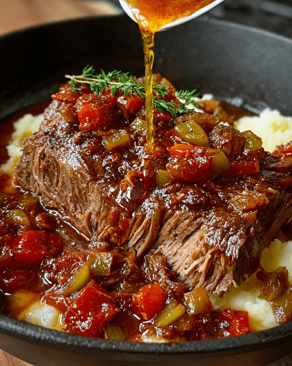 Italian-Style Giardiniera Beef Roast – Bold & Easy