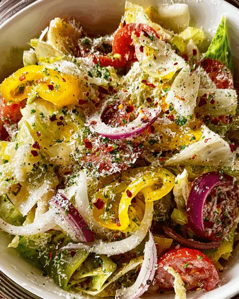 Zesty Italian Chopped Salad for Fresh Bold Flavor