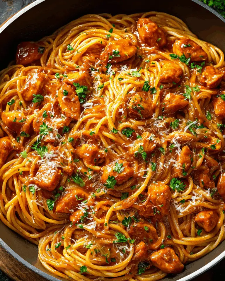 Ultimate Chicken Gravy Spaghetti That Everyone Loves